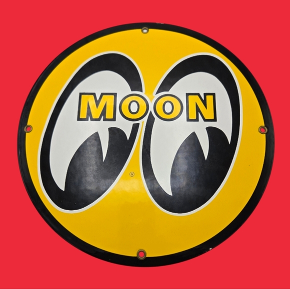Moon Eyes Speed Equipment | Wall Decor | Vintage Moon Eyes Speed ...